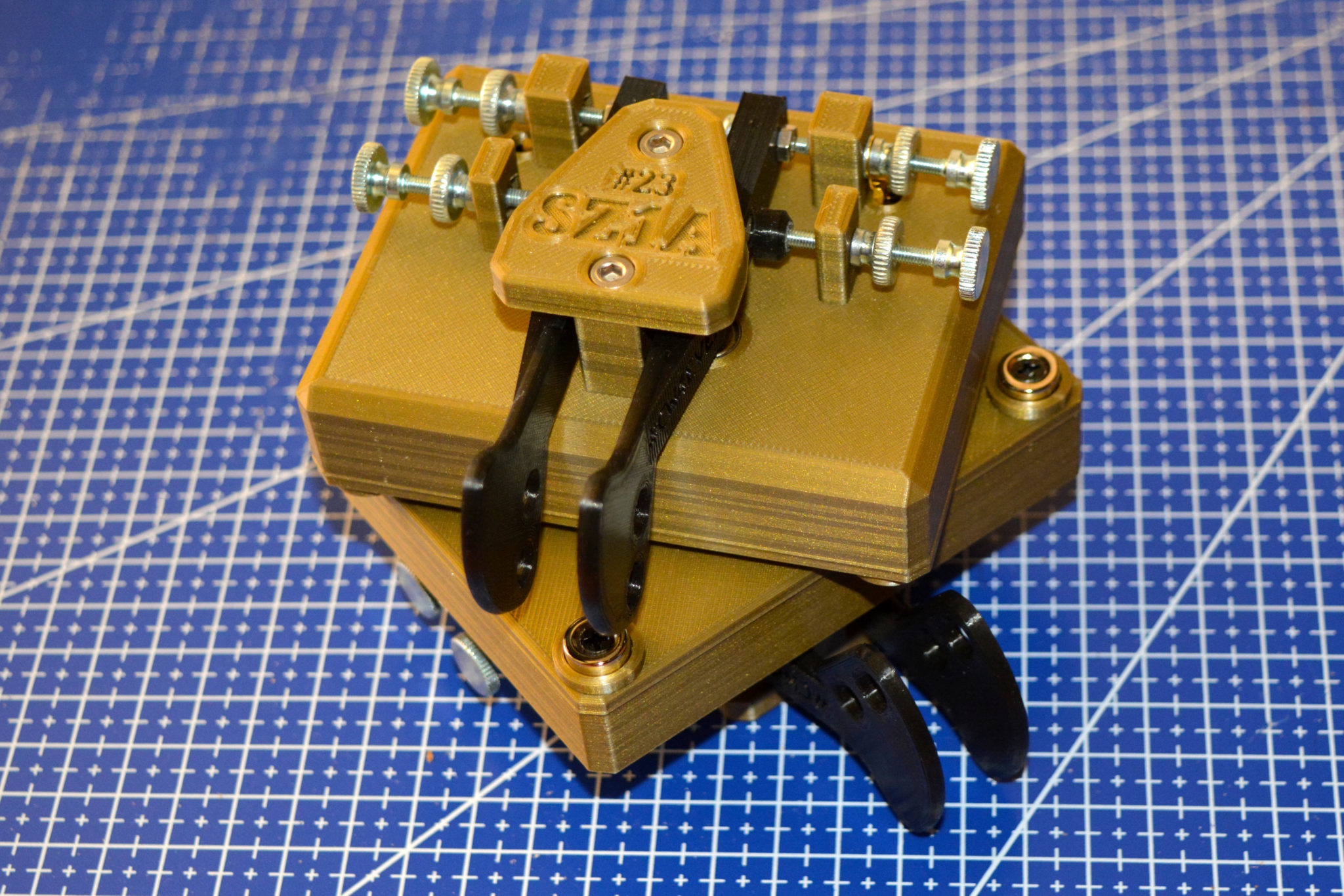 New 3D Printed CW Paddles by CR6K (video) - SZ1A