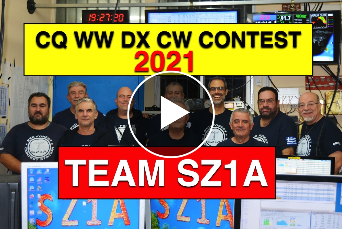 Our Participation in the CQ World Wide DX CW Contest 2021 (video) - SZ1A